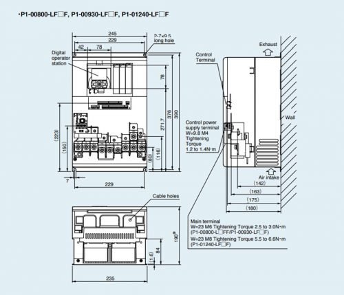Hitachi SJP1 - P1-00930-HFUF - Hitachi AC Drives / VFD Drives - Hitachi ...
